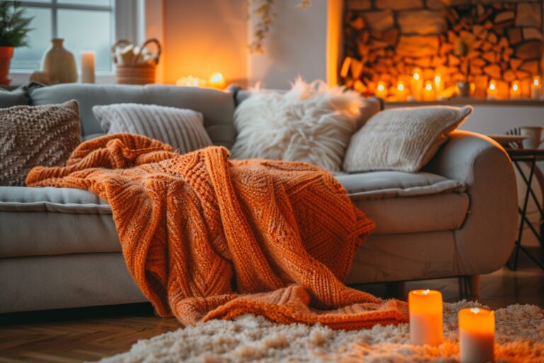 Comment créer une ambiance cosy avec des textiles dans votre salon